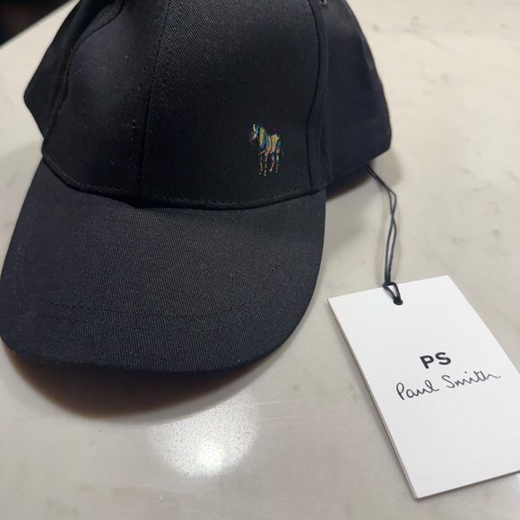 Paul Smith | Accessories | Paul Smith Black Cap With Multicolor Zebra ...